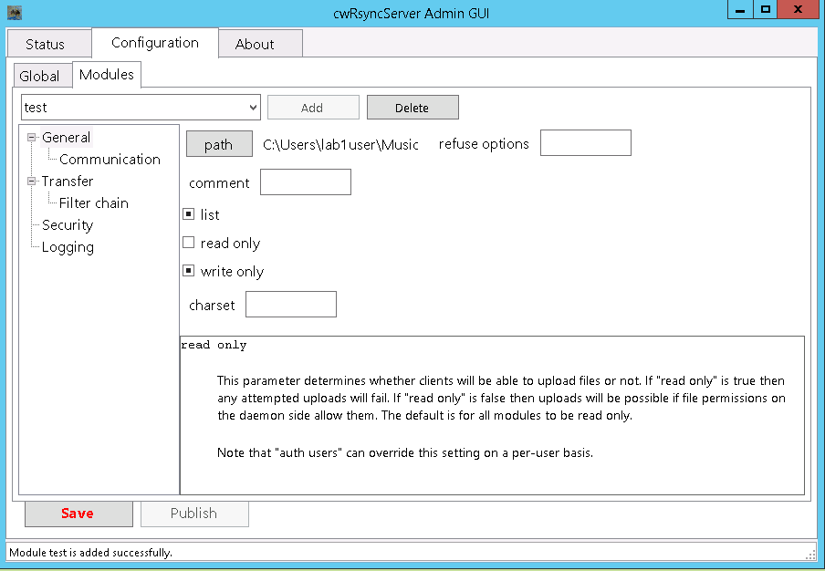 cwRsync - Rsync for Windows | itefix.net